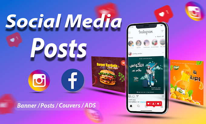 Desingn social media graphics for facebook and instagram by Taki ...