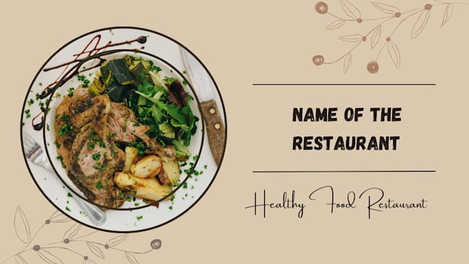 Create food menu slides by Nehamoon000 | Fiverr