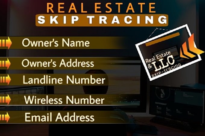 Do real estate skip tracing by Jahaan_zaib | Fiverr