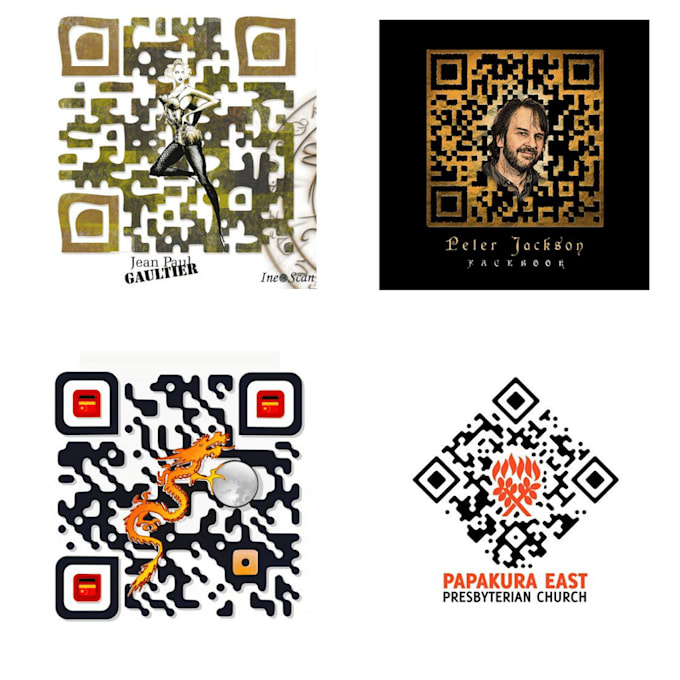 Create professional qr code design with your logo by Ayoubelkorchi | Fiverr