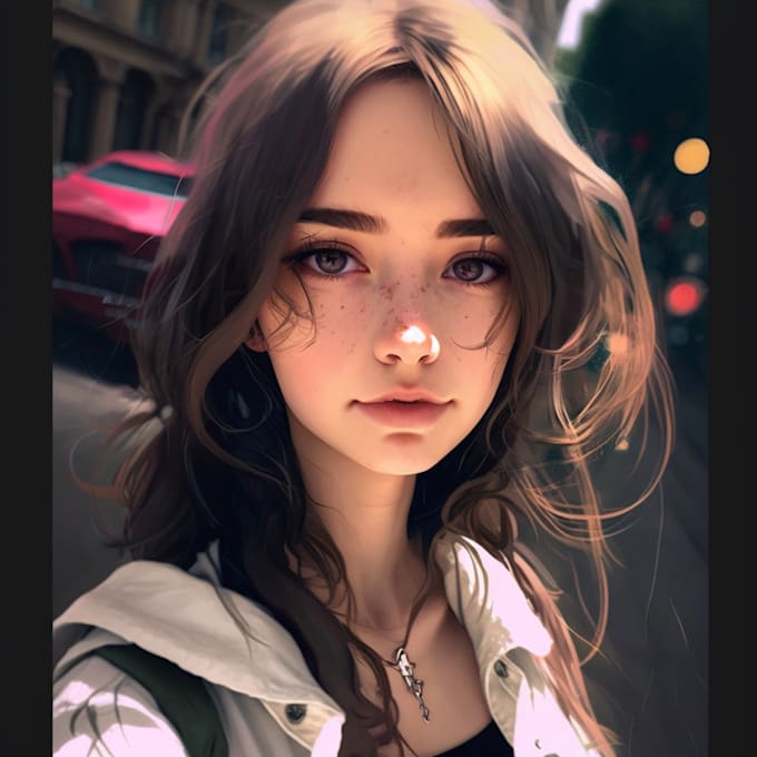Make an anime portrait based on your photo by Stetsuk | Fiverr