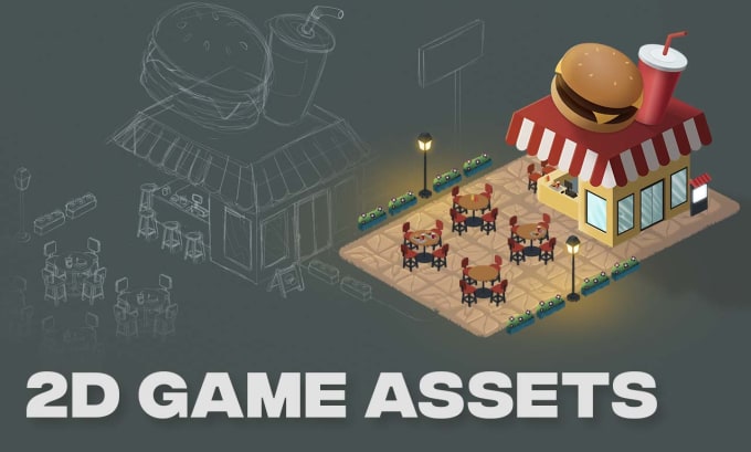 Create 2d game assets by Alem_comics | Fiverr