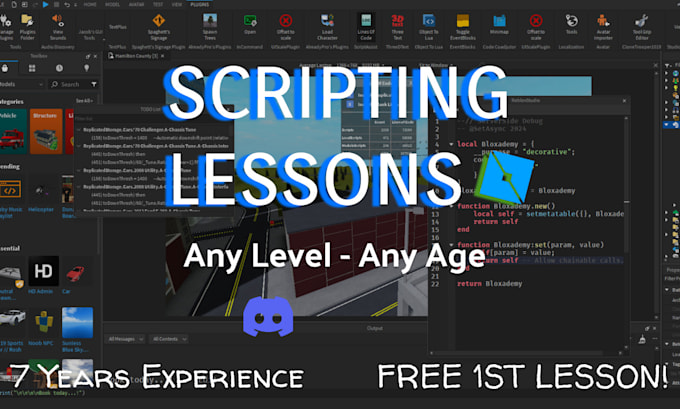 Teach you or your child roblox scripting by Setasync | Fiverr