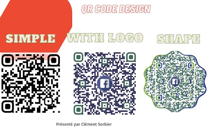 Create a high qr code with your logo for you by Hanaa_mh | Fiverr