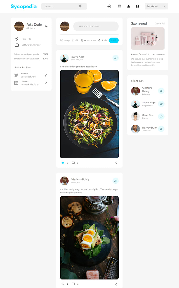 Make single page application using reactjs technology by Jawadali756 ...