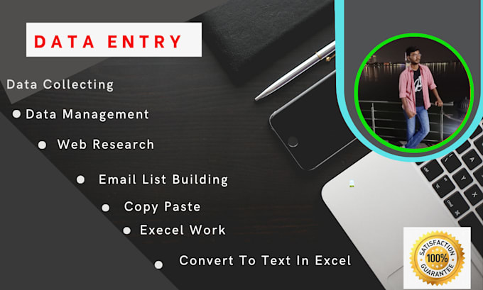 Do data entry, data mining, internet research and copy paste by Sohelranabiswas | Fiverr