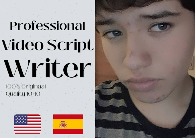 Write an awesome video script or youtube script by Juanitozxc0 | Fiverr