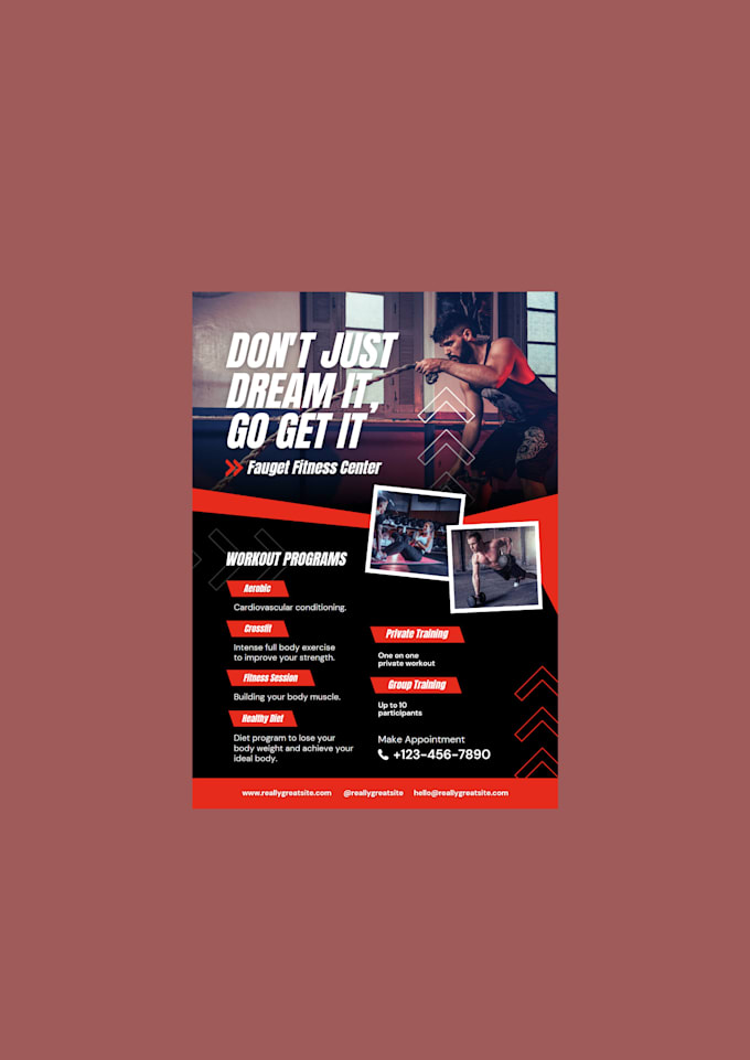 Design a one page full color flyer by Designlab804 | Fiverr