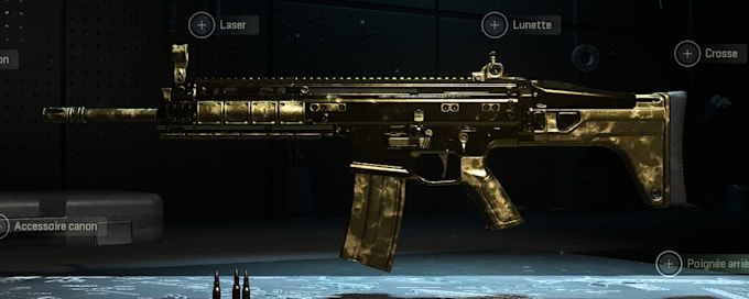 Mount golden gun cod by Bryanscala | Fiverr