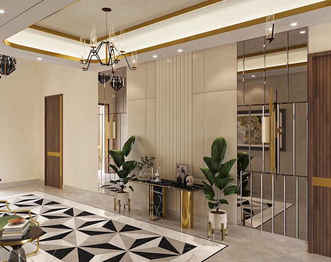 Create realistic 3d renders and high quality interior designs by Diyakedawat | Fiverr