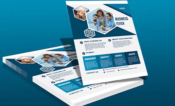 Design professional color flyers for business, events, or party flyers ...