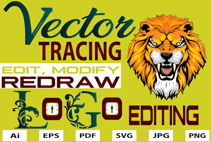 Vectorize your logo, edit, recreate, convert image to vector by Abdullah_qadirr | Fiverr