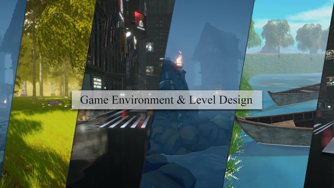 Do 3d environment and level design in unity by Hossenshovon1 | Fiverr