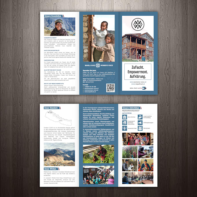 Be your professional creative human rights brochure design by Betteconn ...