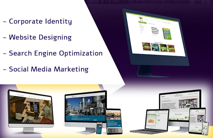 Create your website design by Muneercreative | Fiverr