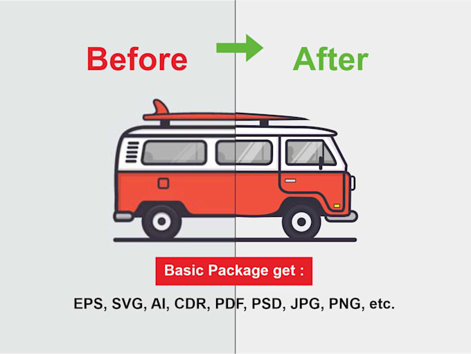 Vector tracing logo, vectorize image, convert to vector by Randifirmansyah | Fiverr