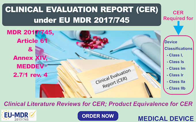 Develop pms, ber, rmr, cer reports for medical devices by Naveed_mdr ...