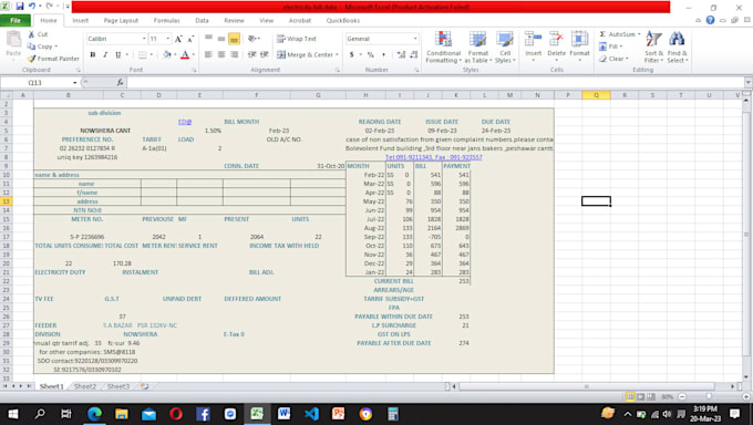 Do data entry, web research excel, copy paste, listing by Salman1222081 | Fiverr