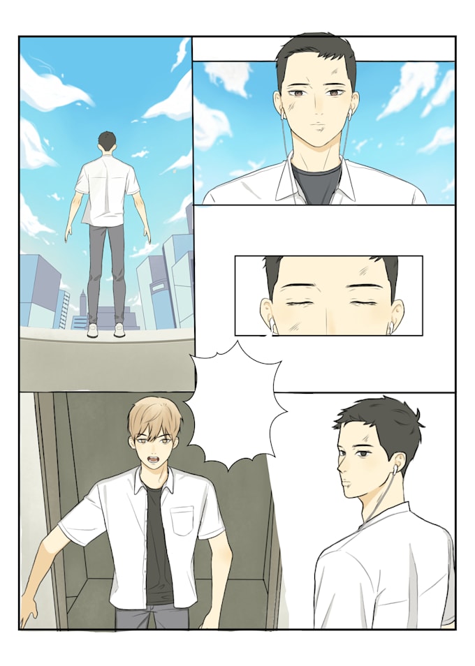 Draw comic manga manhwa in my art style by Alfiyalaila | Fiverr