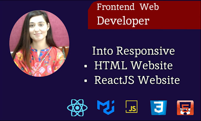 Design Responsive Html Css Bootstrap Website By Nageenshams Fiverr 6951