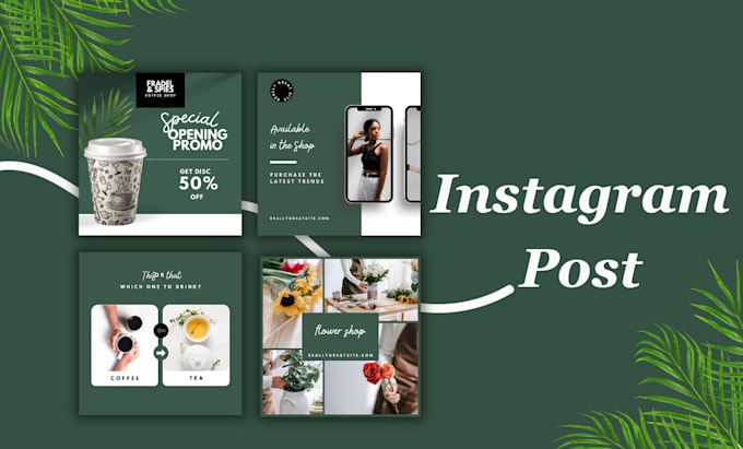 Design aesthetic instagram post, story, and templates for your insta ...