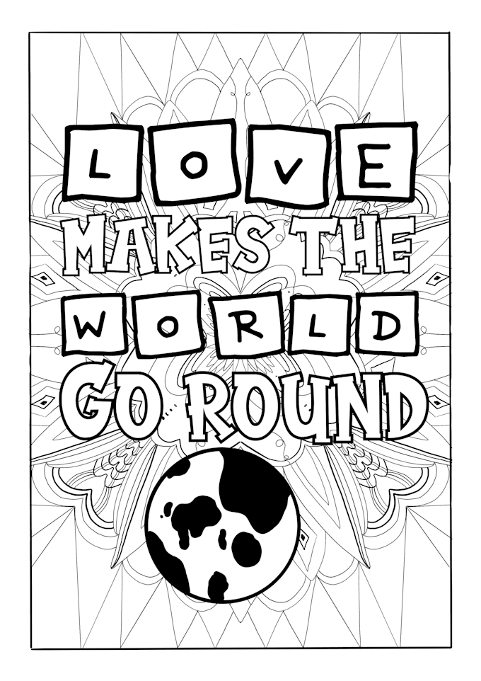 Draw coloring book pages for children and adult by Zakariatill | Fiverr