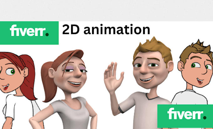 Create 2d Character And Cartoon Animation Video By Faisalnawab731 Fiverr