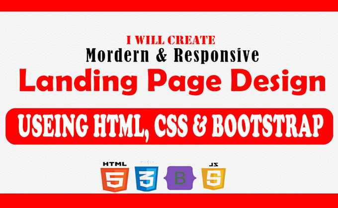Create responsive html css landing page by Shantasingh4 | Fiverr Create responsive html css landing page by Shantasingh4 | Fiverr