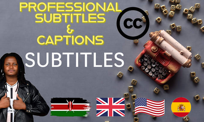Create professional subtitles in any video by Djvortex254 | Fiverr