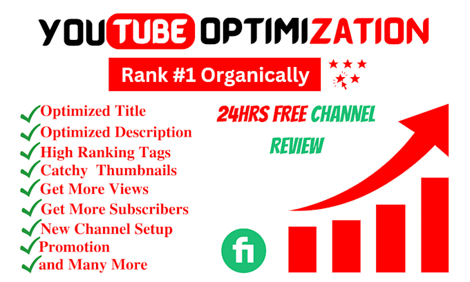 Optimize youtube video seo ranking by Tejasai1980 | Fiverr