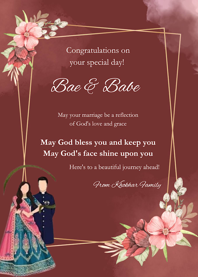 Design amazing and great invitation cards within 24 hours by Sangjashwa ...