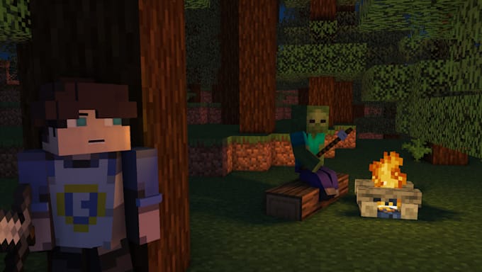 Lets make a minecraft picture by Clement__design | Fiverr