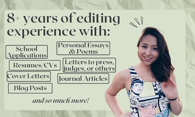 Edit letters of all kinds by Beckydoucette | Fiverr