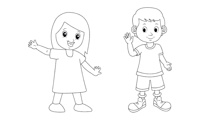 Draw awesome coloring pages for your children by Effectual_konok | Fiverr