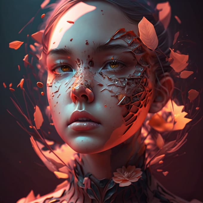 Do nft for you, can see nft style examples in the photo by Aielizzar ...