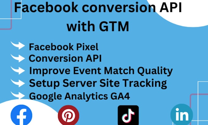 Set up facebook conversion api with google tag manager by Jahenadmarketer | Fiverr