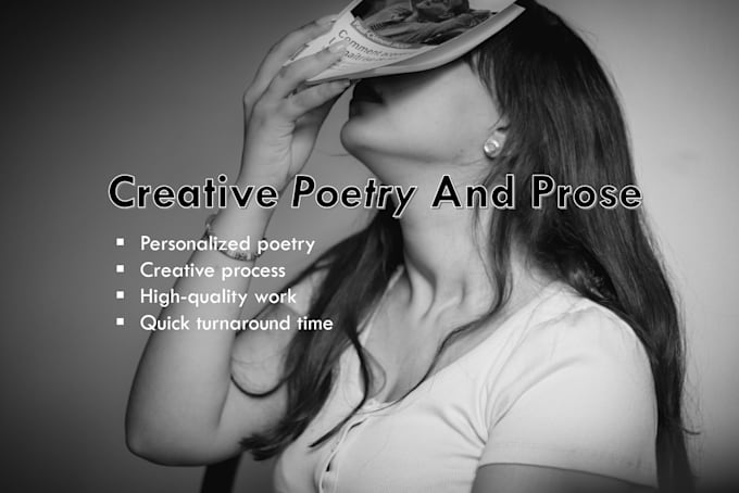 Write creative poetry that connects emotions by Lamia025 | Fiverr