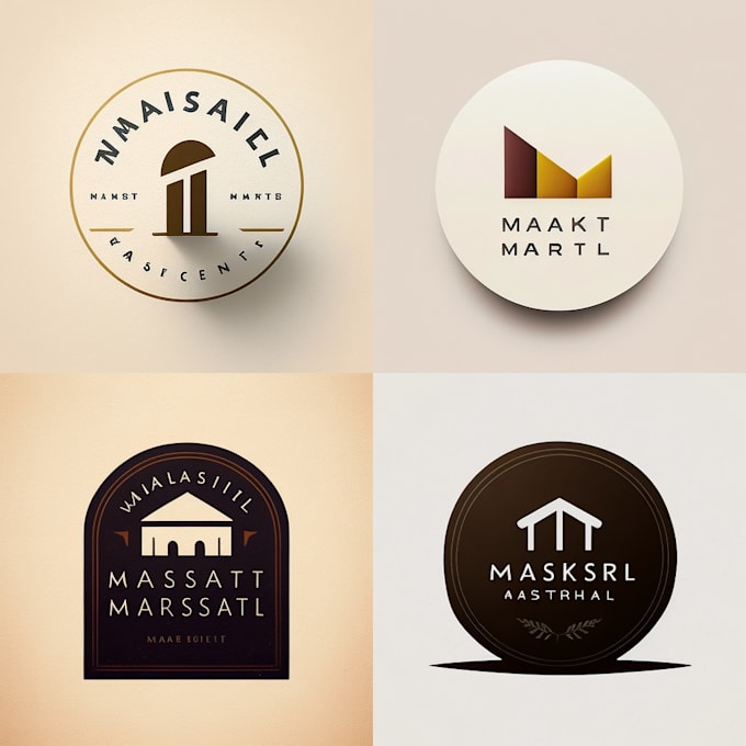 Materialize your ideas in a logo and make different graphic pieces for ...