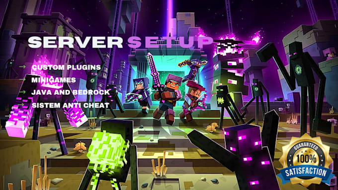 Setup your minecraft server with plugins by Xgaboxx | Fiverr