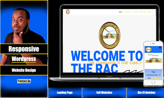 Design responsive wordpress webpages or cost effective landing pages by ... Design responsive wordpress webpages or cost effective landing pages by ...