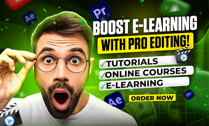 Edit youtube tutorials, educational videos, and online course by ...