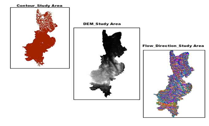 Do dem, drainage basin systems and hydrology models by Dulaniarc | Fiverr
