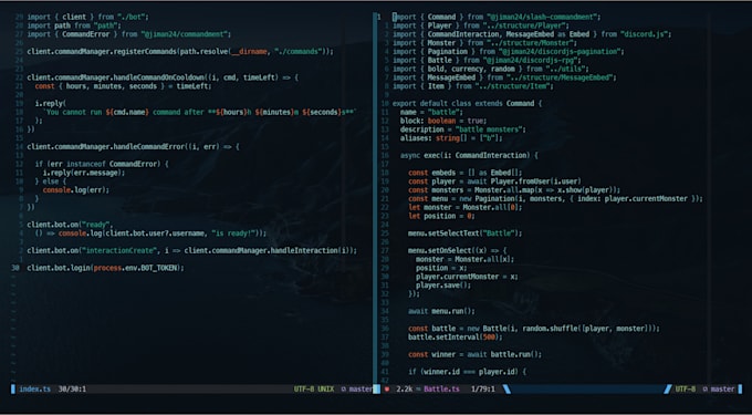 Make a discord bot template by Razimanterra | Fiverr