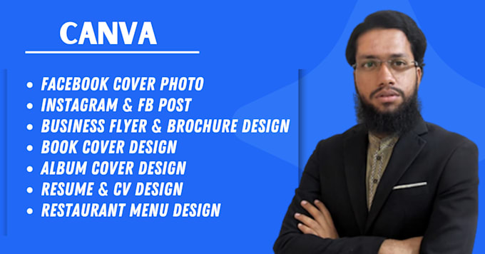 Design a unique canva template for you by Abdulrahman536 | Fiverr
