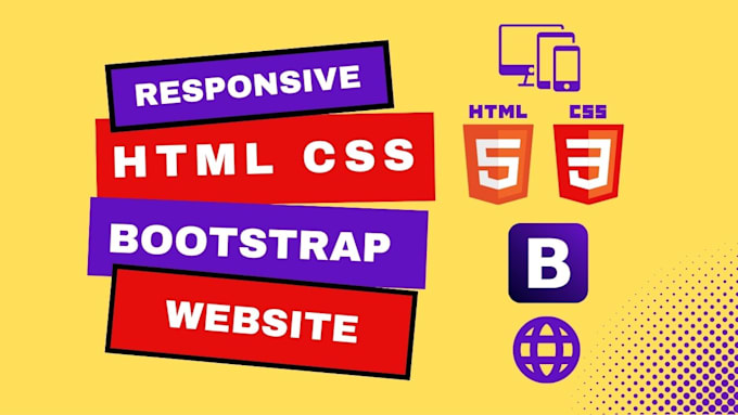 Design A Responsive Html Css Bootstrap Website For You By S4sidramohsin