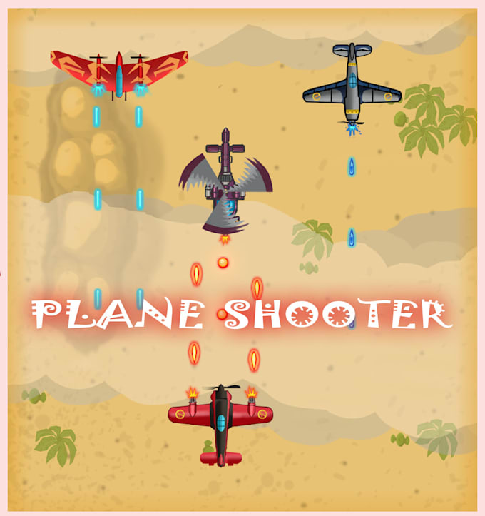 2d plane shooting game by Waqas11220 | Fiverr
