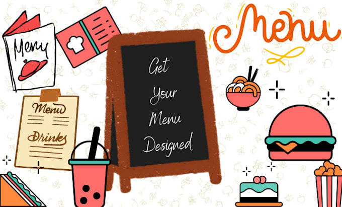 Design attractive menus for your home cooking ventures by Sshoaib234 ...