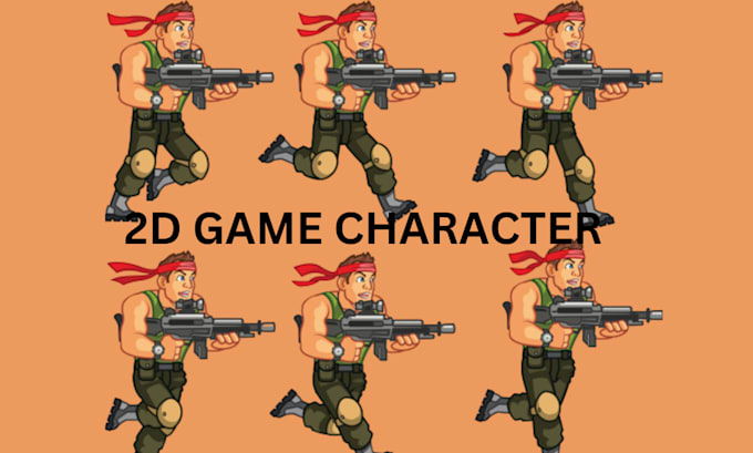 Design 2d game character sprite sheet 2d art avatar pixel art video ...