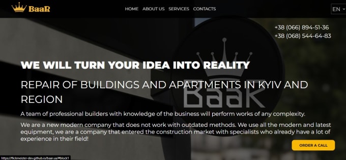 Make A Business Card Site For You Or Your Business Using Htmlcss