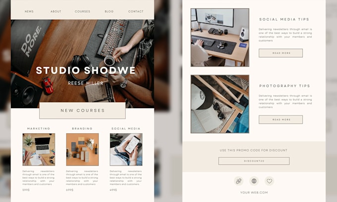 Professional email design to boost your marketing campaigns by ...